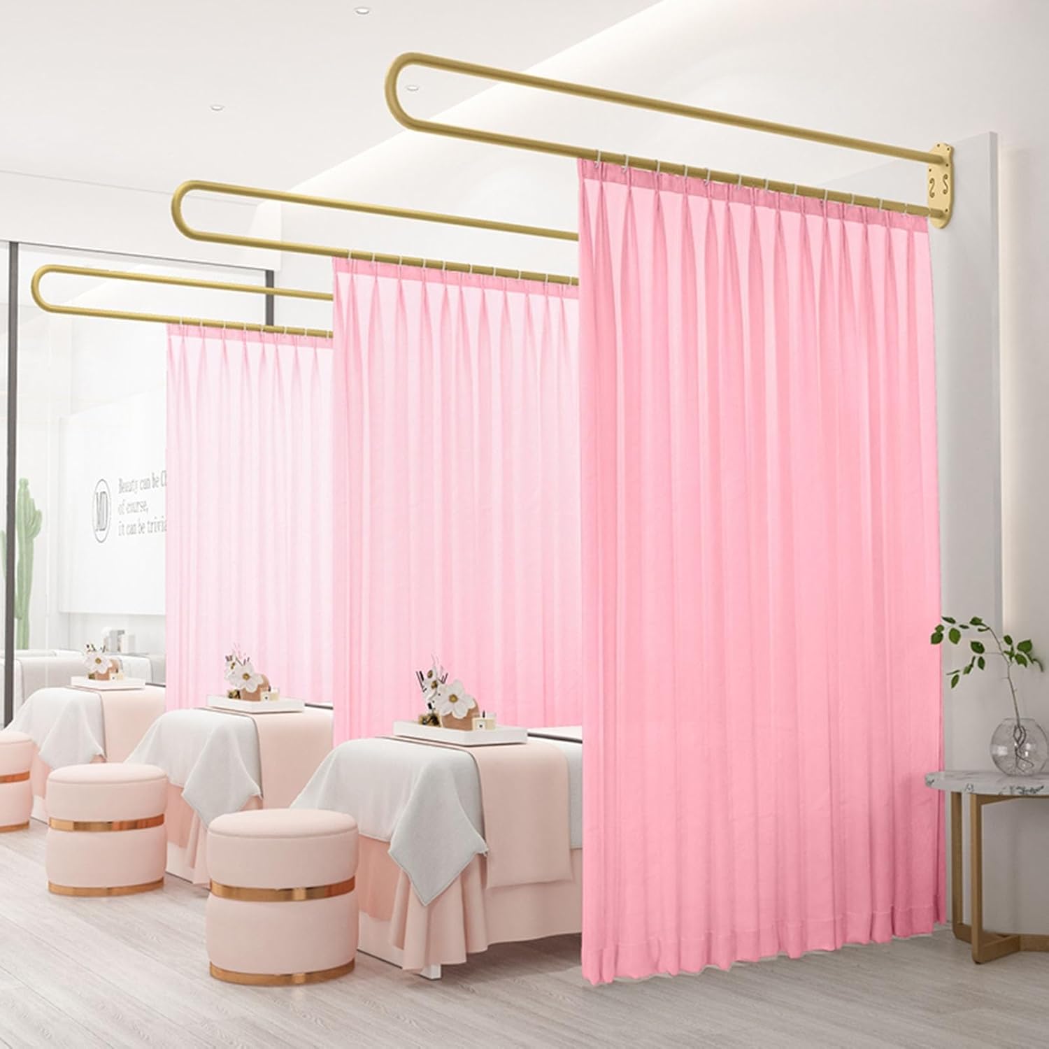 Amazon.com - 78 in Tall Partition Curtain for Room Dividers, Wall ...