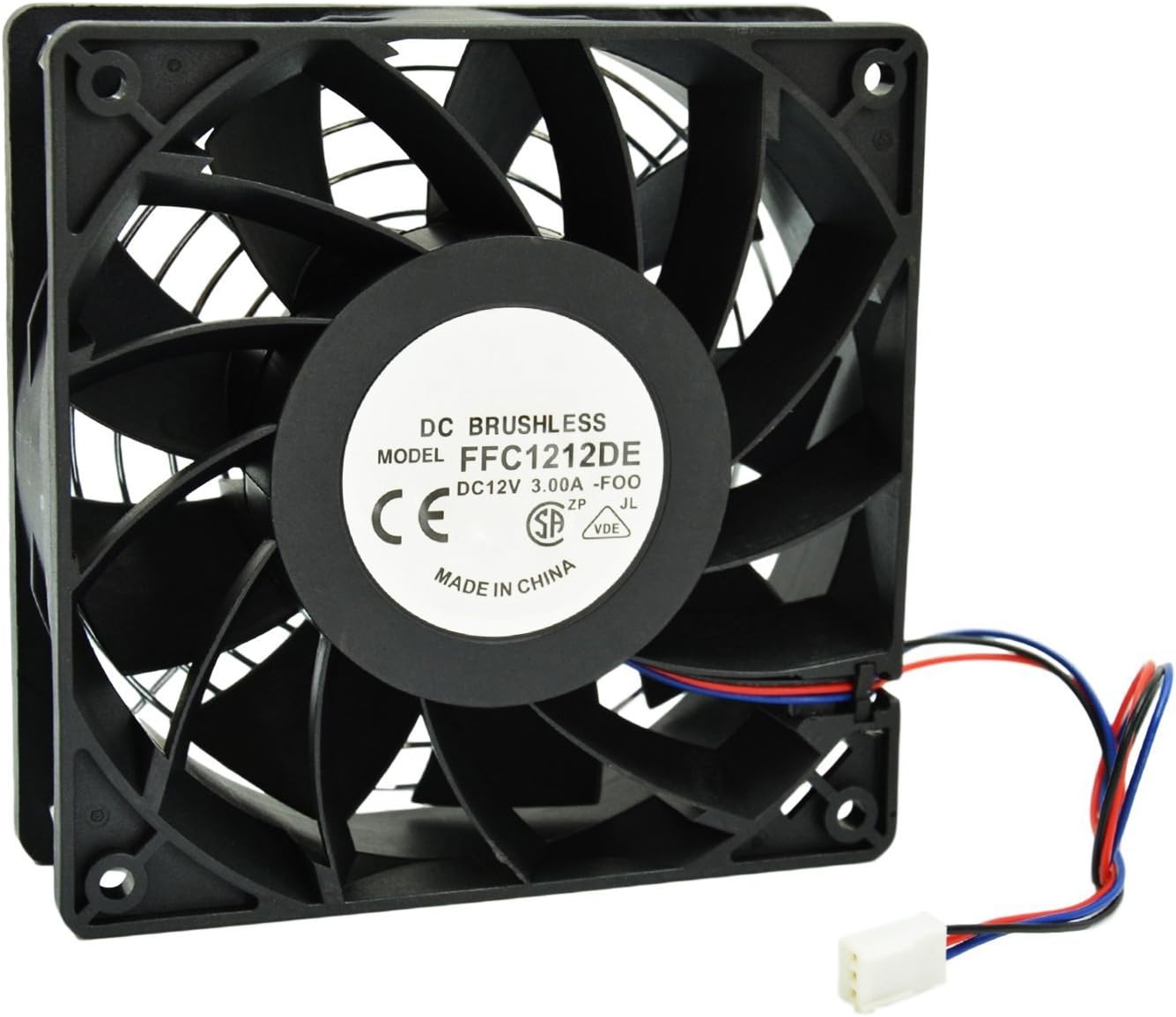 Amazon.com: HIGHFINE 12cm 120mm 200CFM 4000RPM CPU Cooling Fan ...