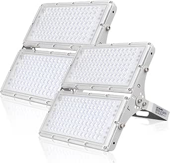 TYCOLIT 2 Packs 200W LED Flood Light-20000LM Outdoor Security Light ...