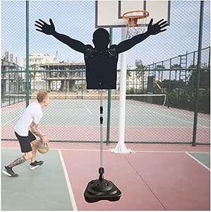 Amazon.com: LXLZYXSF Mannequin Defender Basketball Training Aid ...