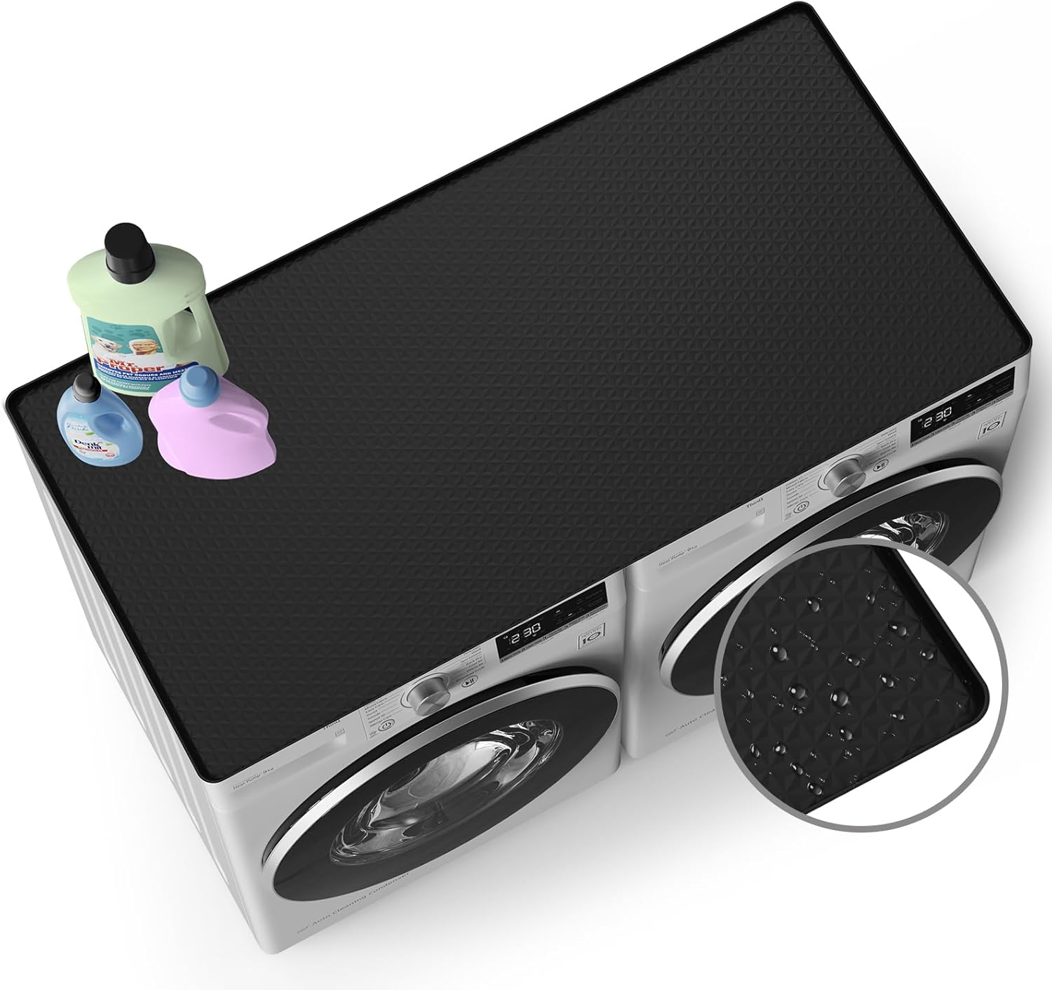 Amazon.com: COAZEX 54" x 27.5" Washer and Dryer Covers for the Top Load ...