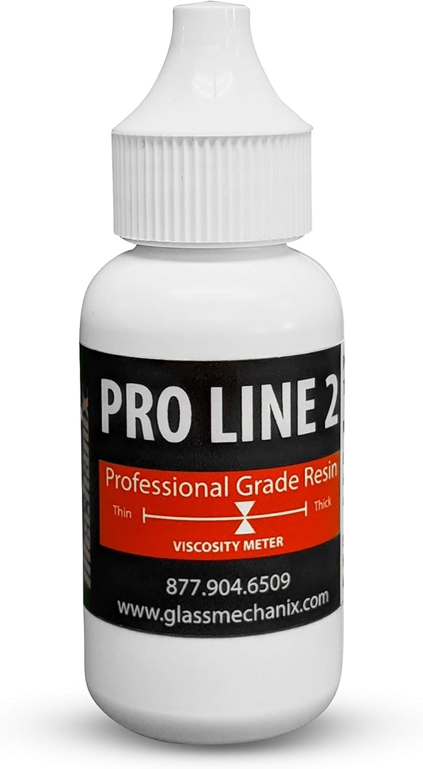 Amazon.com: Glass Mechanix PRO LINE 2 Resin Windshield Repair Resin ...