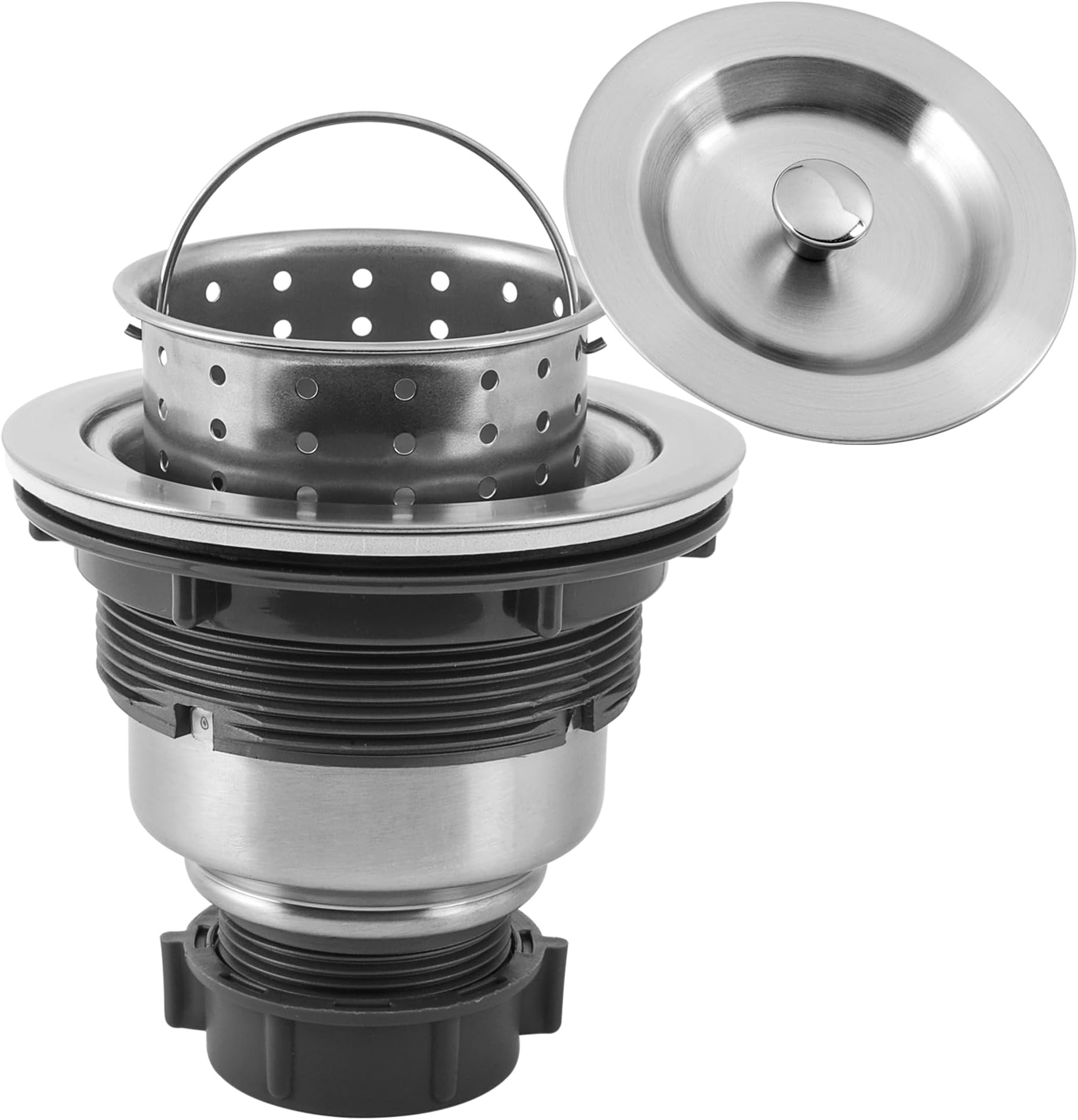 Amazon.com: Ticor 3-1/2" Pull-Out Kitchen Sink Waste Basket Strainer ...