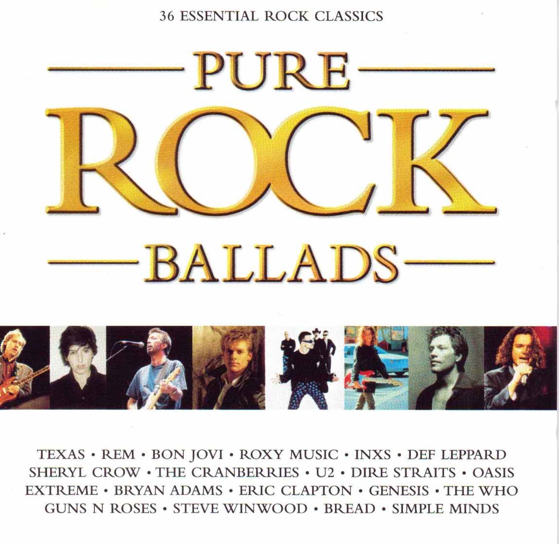 Pure Rock Ballads: 36 Essential Rock Classics: Amazon.co.uk: CDs & Vinyl