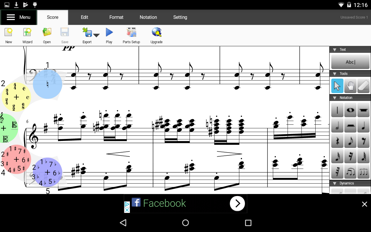 Crescendo Free Music Notation - App on Amazon Appstore
