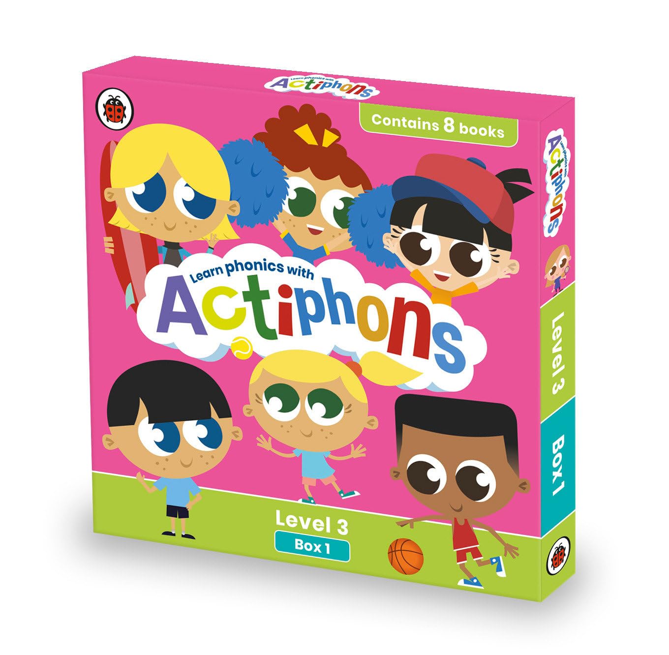 Amazon.com: Actiphons Level 3 Box 1: Books 1-8: Learn phonics and get ...