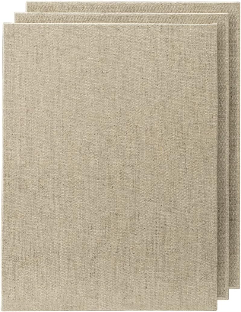 Amazon.com: Senso Clear Primed Linen Panels - 5x5-3 Pack of Panels for ...