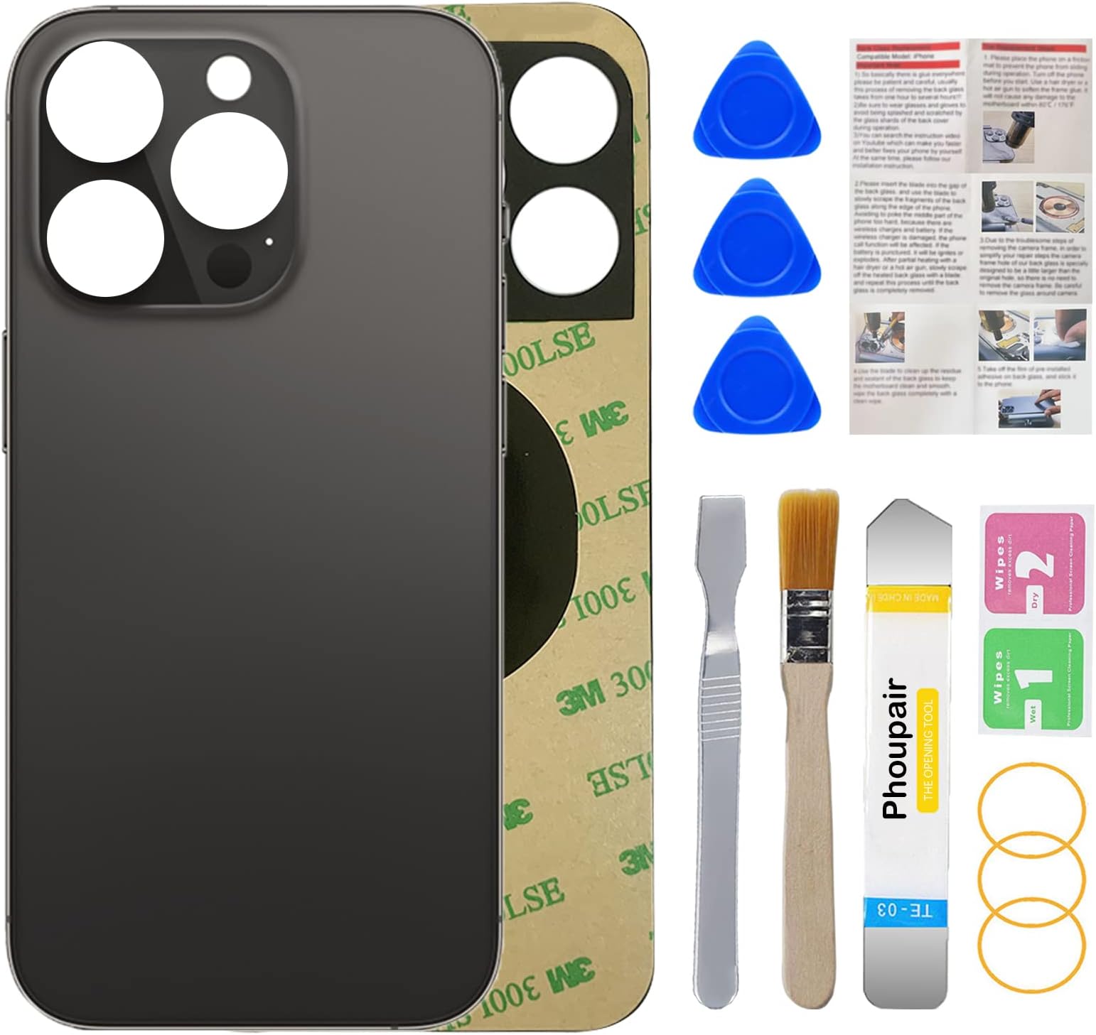 Amazon.com: Tpyag for iPhone 14 Pro Max Screen Replacement, Glass ...