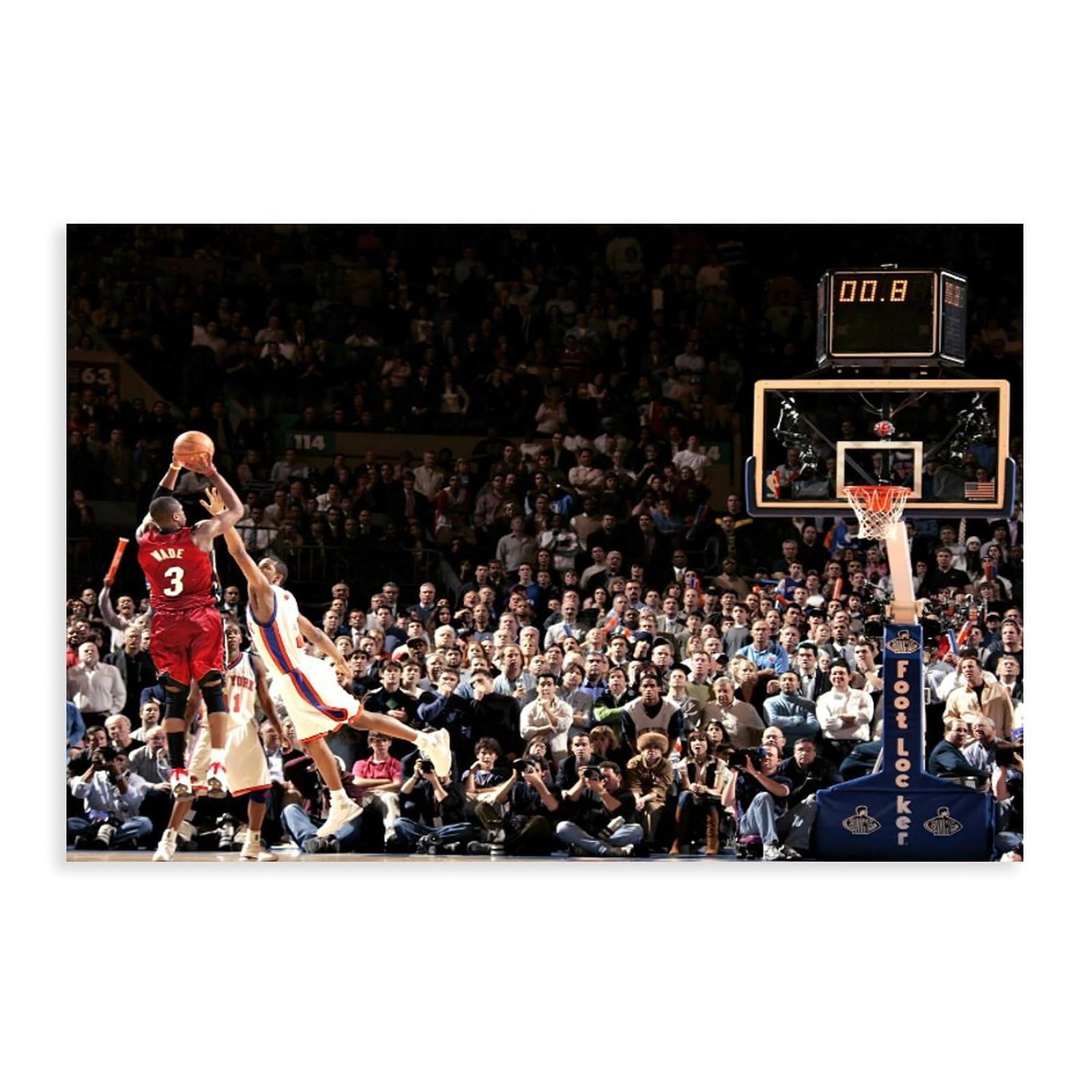Amazon.com: Dwyane Wade Posters For Walls Canvas Paper Poster Signed ...