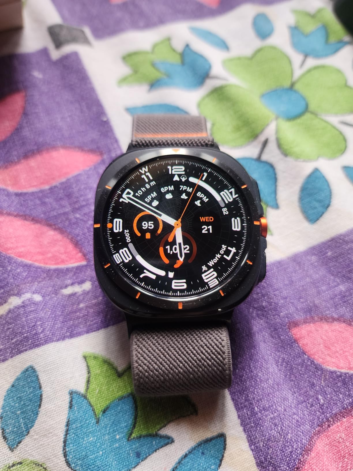 Samsung Galaxy Watch Ultra (47mm, LTE, Gray) with Upto 100h Battery ...