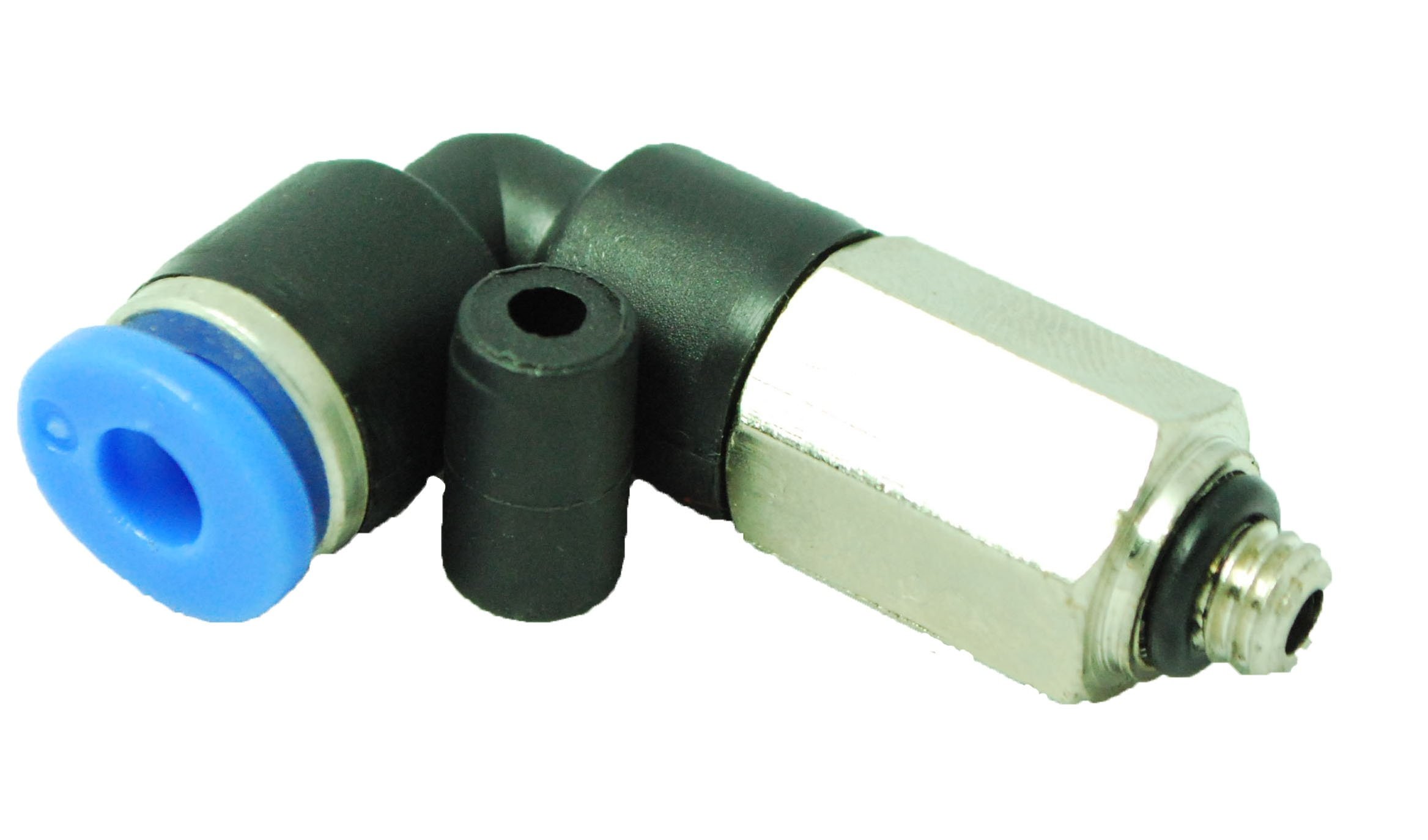 Push to Connect Extended Male Elbow L Fitting 6 mm OD, M6: Push To ...