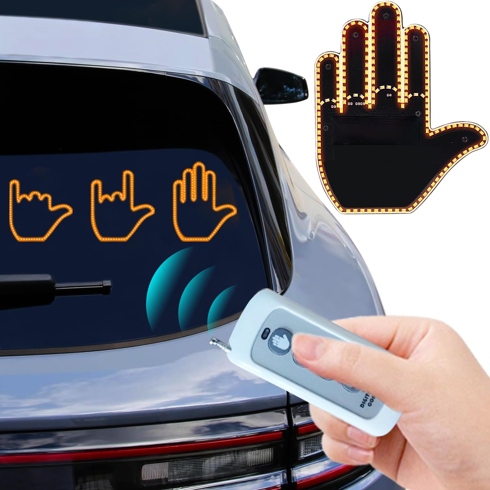 Amazon.com: Keepdone Ride Mate - Road Mate Hand,Glogesture Hand Light ...