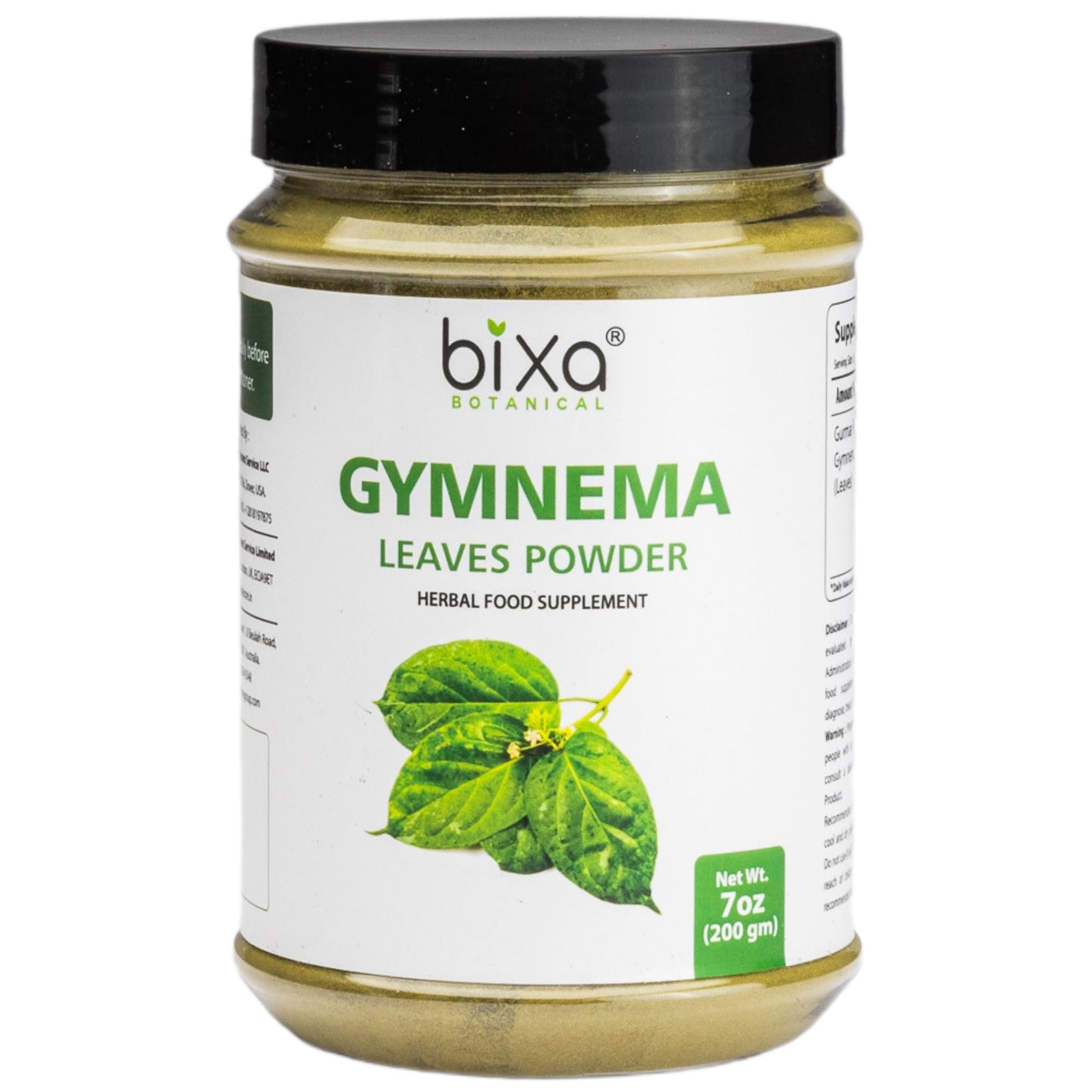 Amazon.com: bixa BOTANICAL Gymnema Leaf Powder (Gudmar, Shardunika) 7 ...