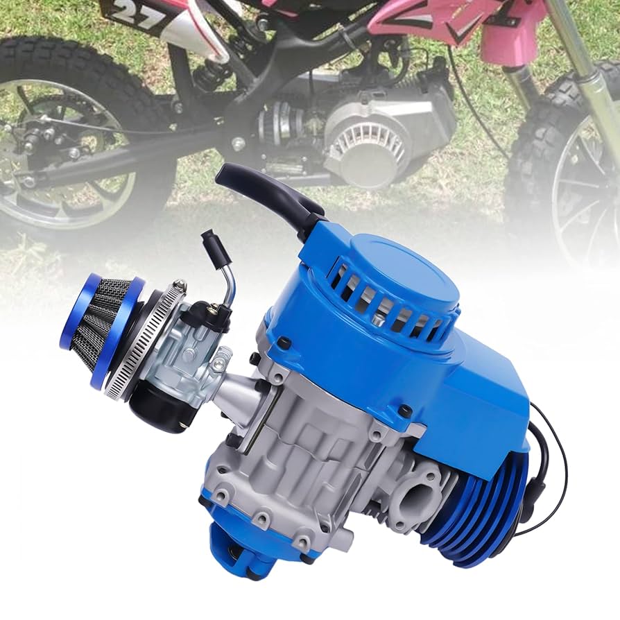 2 Stroke Engine 49cc Dirt Bike For 49CC 2 Stroke Mini Dirt Bike Atv Scooter 6 Teeth Hand Pull ...