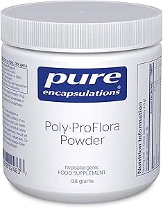 Pure Encapsulations - Poly-ProFlora Powder - Blend of Prebiotics ...
