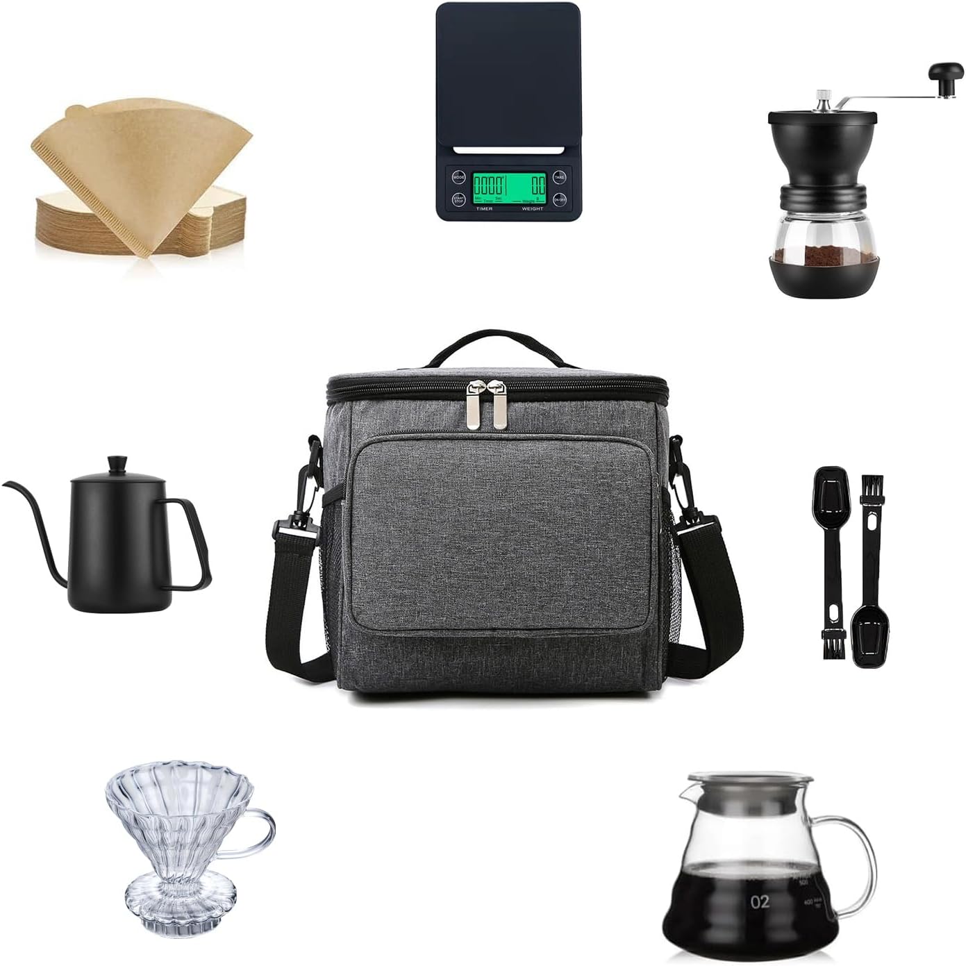 RUIXZSS V60 Coffee Maker Set, Drip Coffee Set, Hand Brewing Coffee Set ...