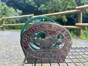 Amazon | キャプテンスタッグ(CAPTAIN STAG) 蚊取線香入れ 蚊取線香スタンド OLDロゴ ステンレス製 日本製 フレームワーク UP-2723 | キャプテンスタッグ ...