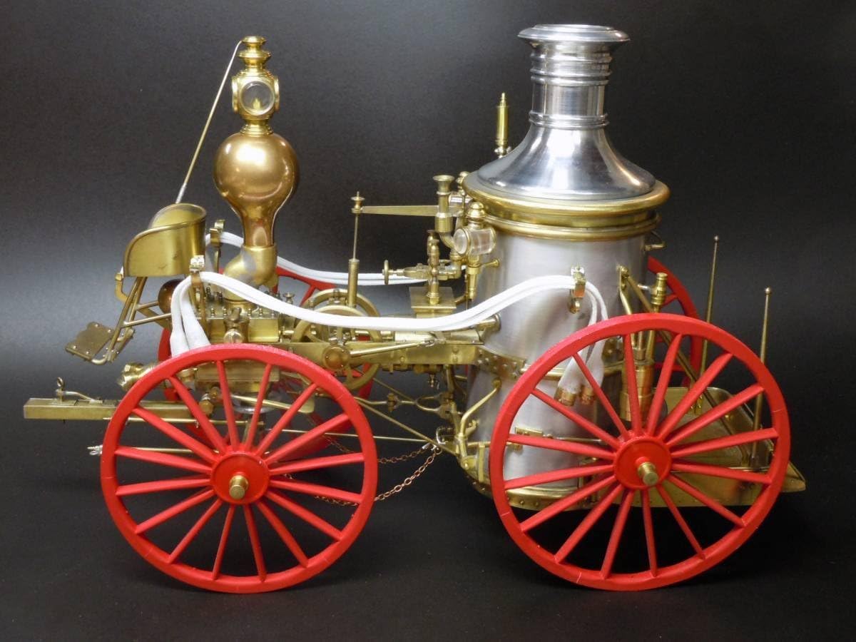 Amazon.com: Model Trailways Allerton Steam Fire Pumper circa 1869 ...