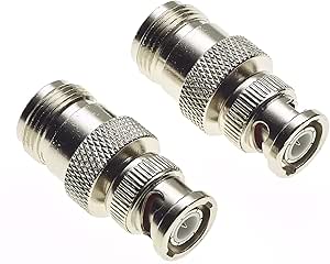 Keple N-Type Socket Naar BNC Plug Adapter - Mannelijk Naar Vrouwelijk Bulkhead Network Analyzer ...