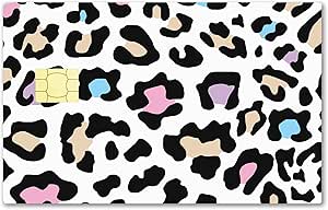Amazon.com: CREATCABIN Leopard Debit Card Skin Credit Card Sticker ...