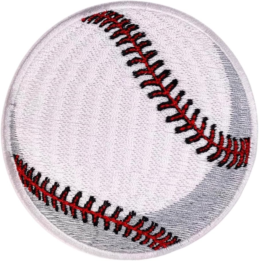 Amazon.com: PatchMommy Baseball Patch Sports Ball, Iron On/Sew On ...