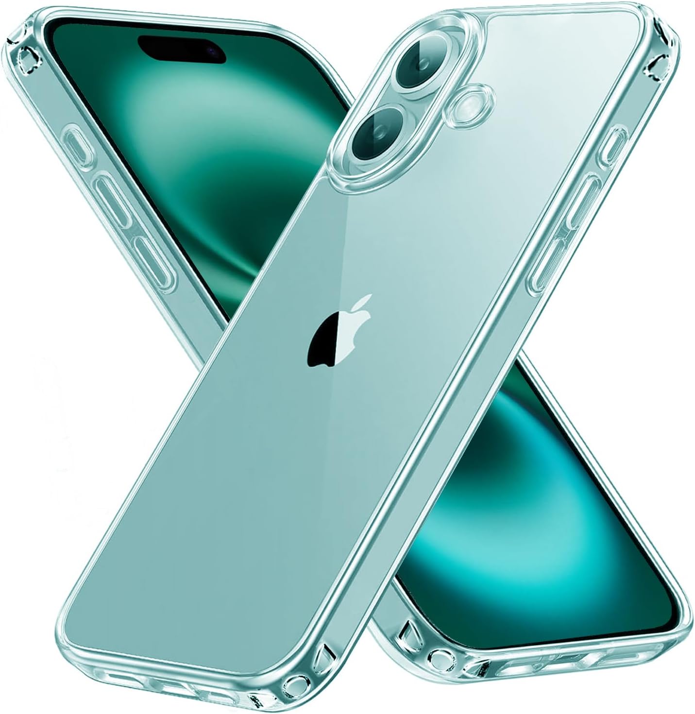 JETech Case for iPhone 16 6.1-Inch, Non-Yellowing Shockproof Phone ...