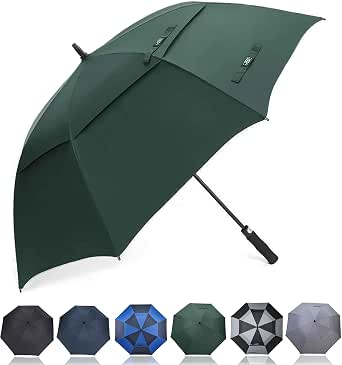 G4Free Golf Umbrella 55/61/69/72 Inch Windproof Double Canopy Automatic ...