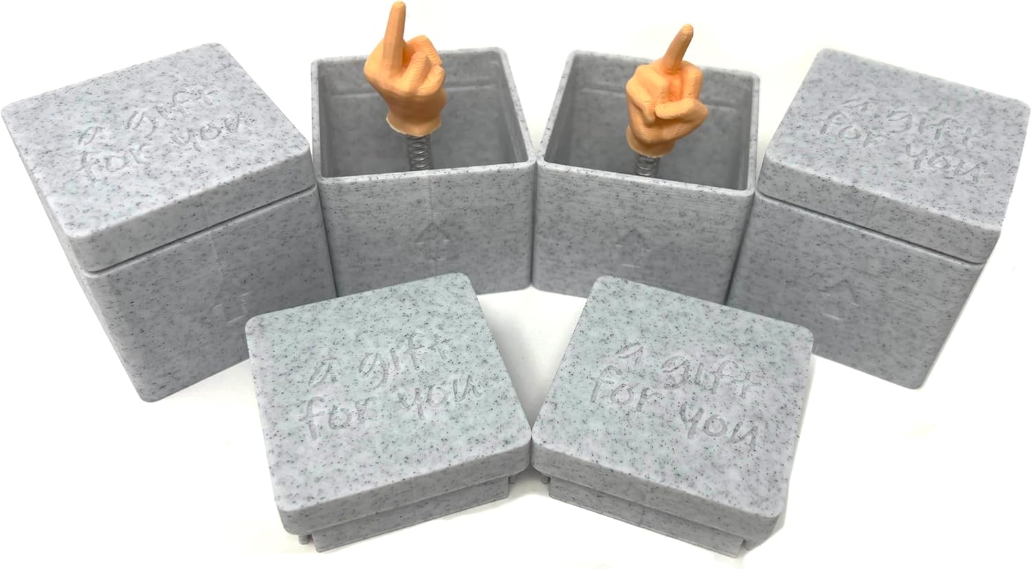 Amazon.com: MunnyGrubbers - Surprise M*ddle Finger Box (4 Pack ...