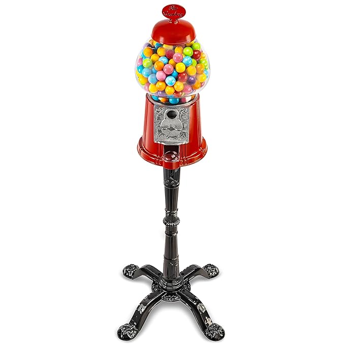 Amazon.com - Gumball Bubble Machine - 15 Inch Candy Dispenser with ...
