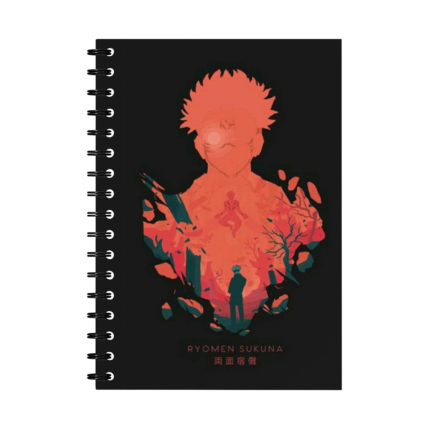 AMBER CRAFTS Jujutsu Kisen Anime Ryomen A5 6 x 9 Inch Spiral Notebook ...