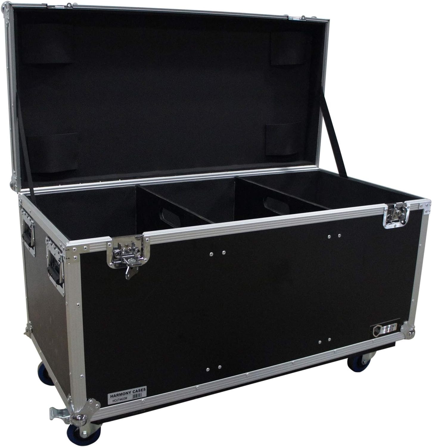 Amazon.com: Trunk Case Stackable Utility ATA Trunk with Wheels - Light ...