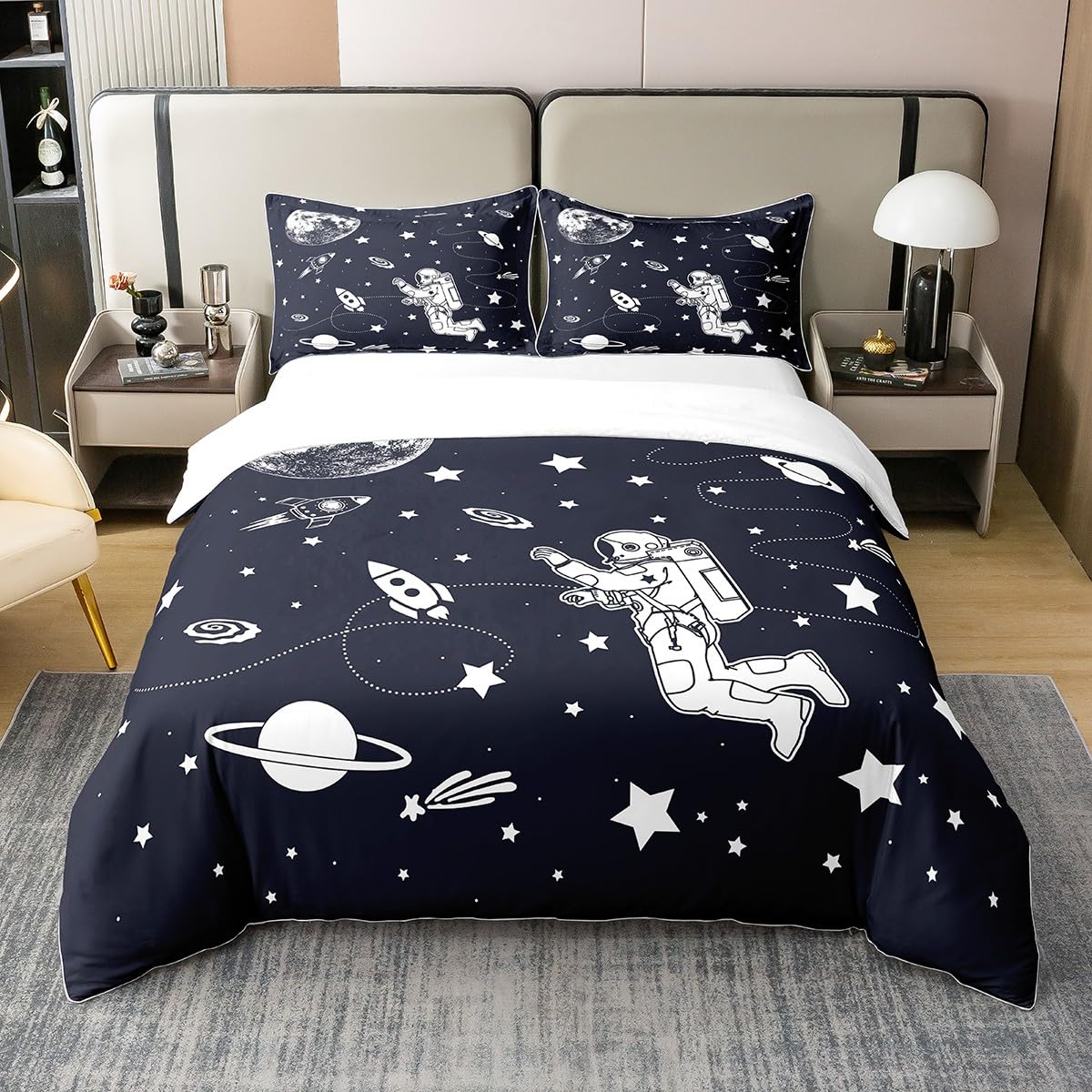 Solar System Bed Sets The Big One Kids™ Diego Solar System Glow In