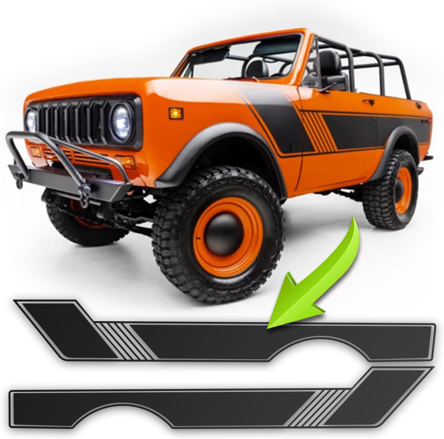 Amazon.com - Benini Design Studio Rallye Stripes Set - 1971-1980 ...