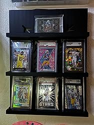 Amazon.com: IKEPAHOK Baseball Trading Card Display Shelf, Sports Card ...