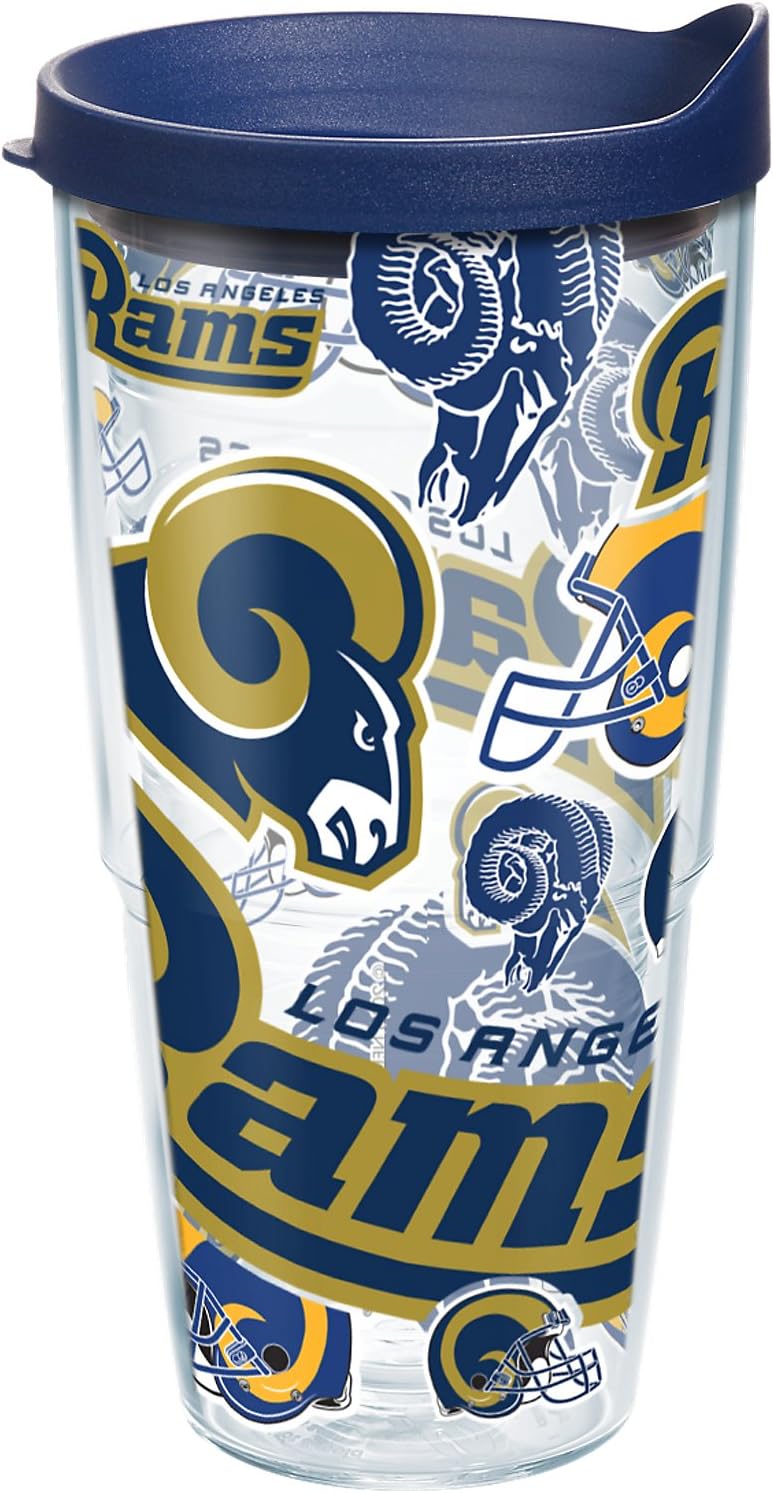 Amazon.com | Tervis NFL Team Tumbler with Wrap, 24oz, Clear: Tumblers ...