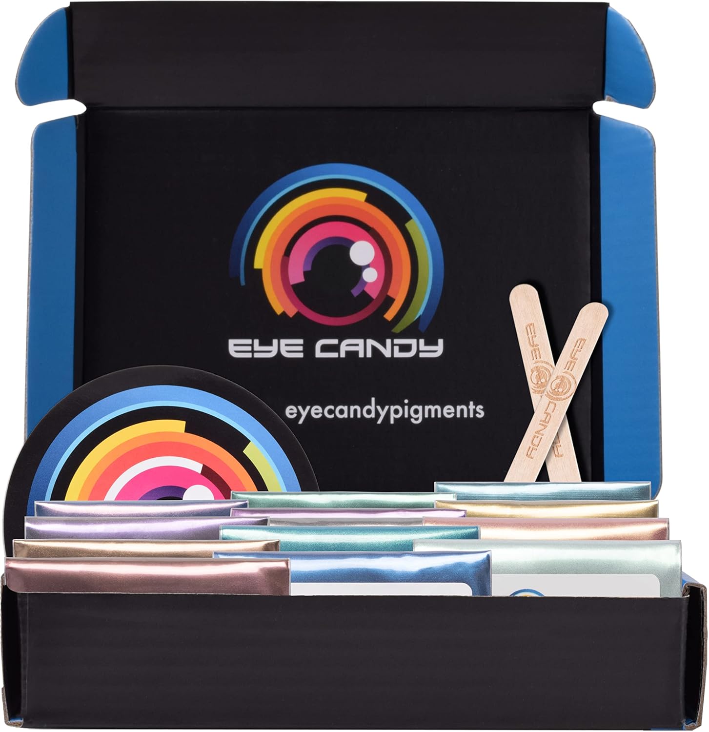 Amazon.com: Eye Candy Pigments 13 Color Pastel Series Pigment Powder ...