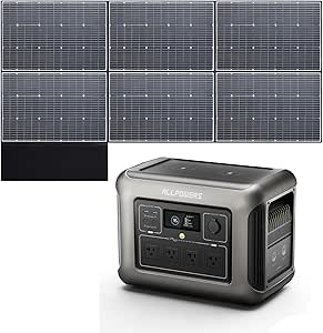 Amazon.com : ALLPOWERS R1500 LITE Portable Power Station with SP039 ...
