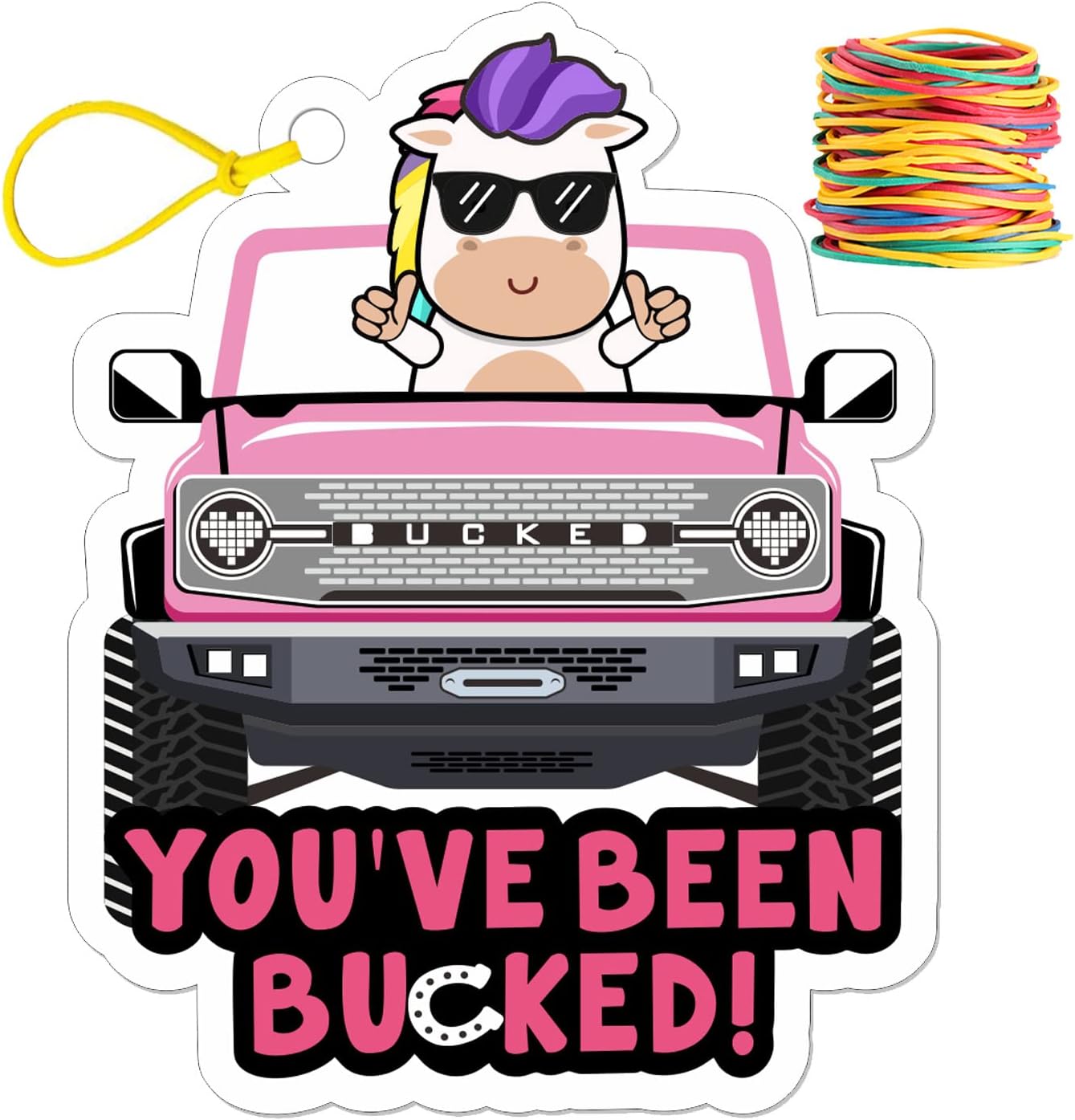 Amazon.com : You've Been Bucked | Buck Buck Bronco | Buck Yeah Bronco ...