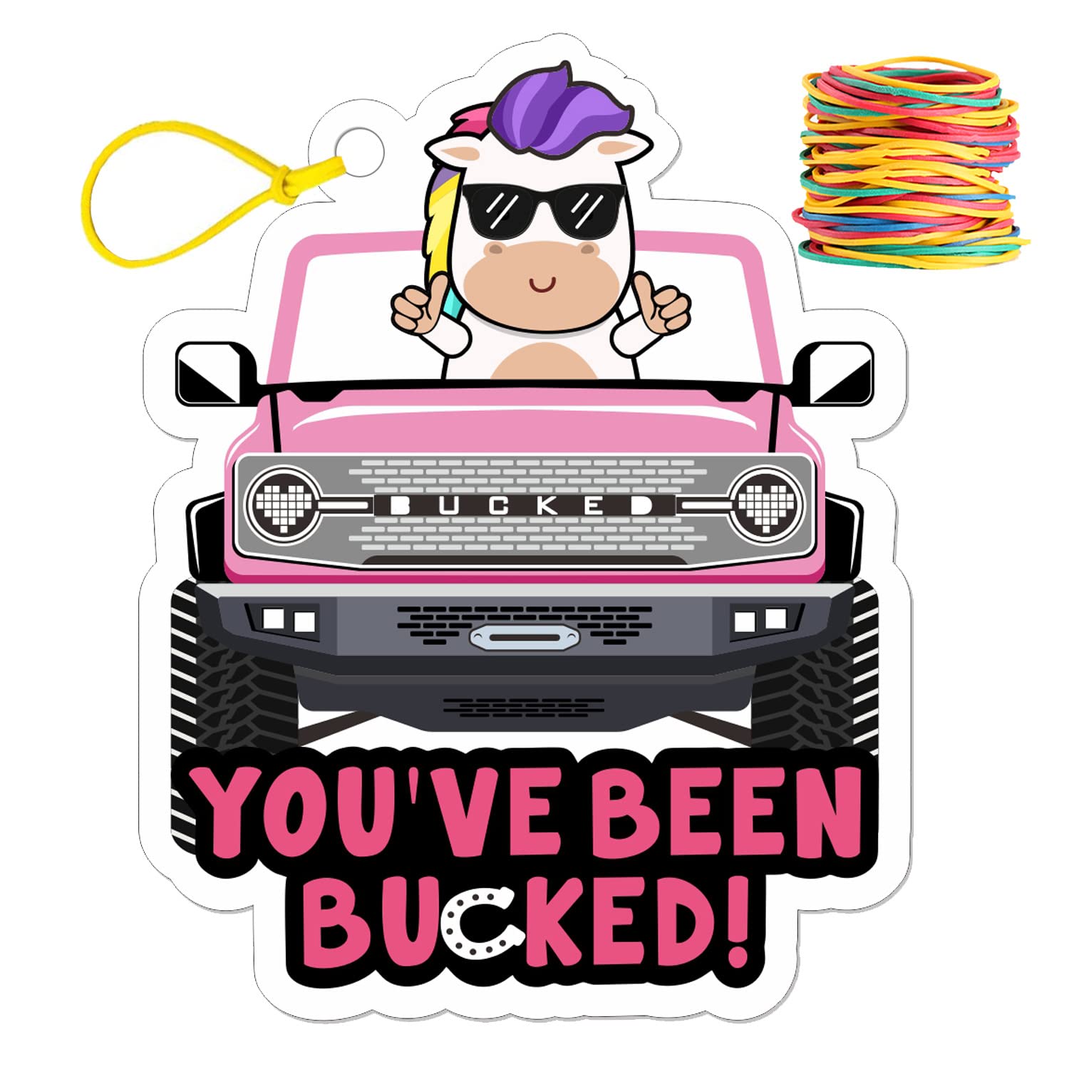 Amazon.com : You've Been Bucked | Buck Buck Bronco | Buck Yeah Bronco ...