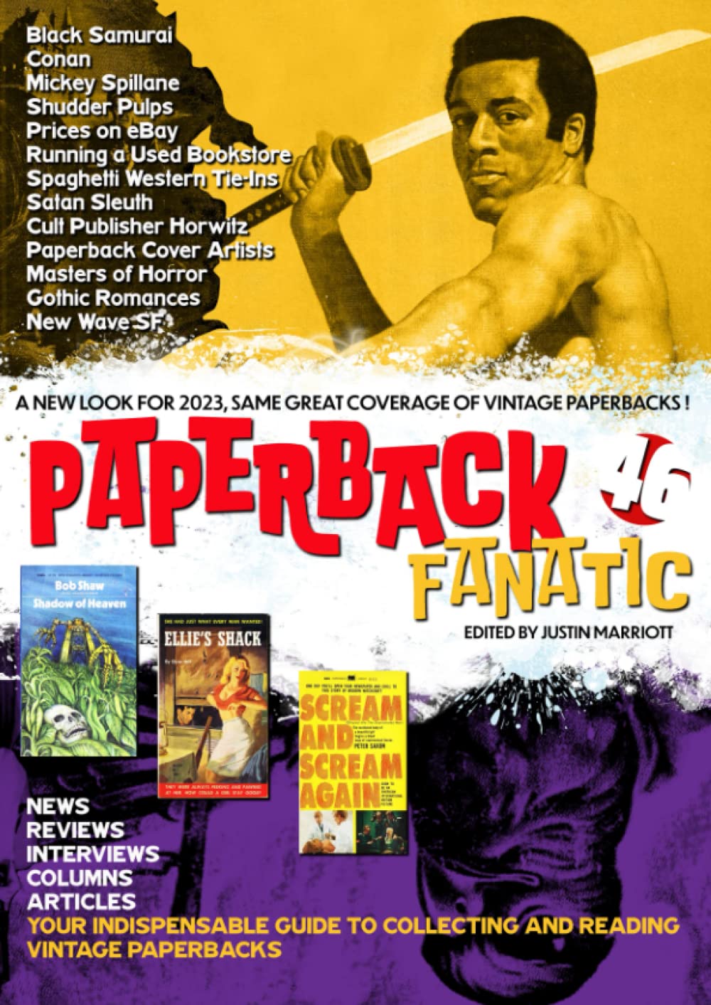 The Paperback Fanatic 46: Amazon.co.uk: Marriott, Justin, Nugen, Roy ...