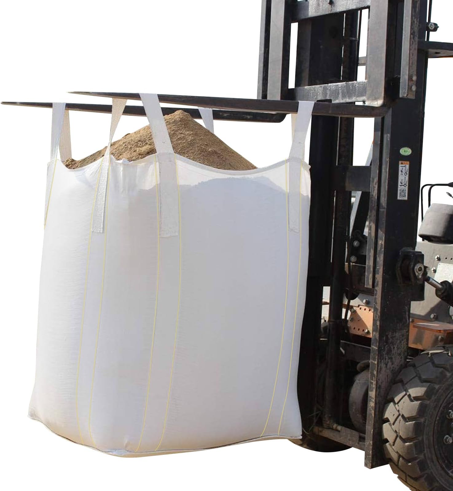 Amazon.com: HiNewBay 5 Pack FIBC Bulk Bag, Super Sack 1 Ton Bag, 35 ...