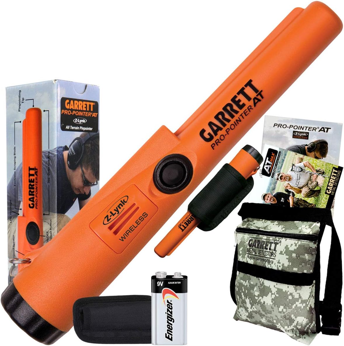 Amazon.com : Garrett Pro Pointer II Two Metal Detector Pinpointer with ...