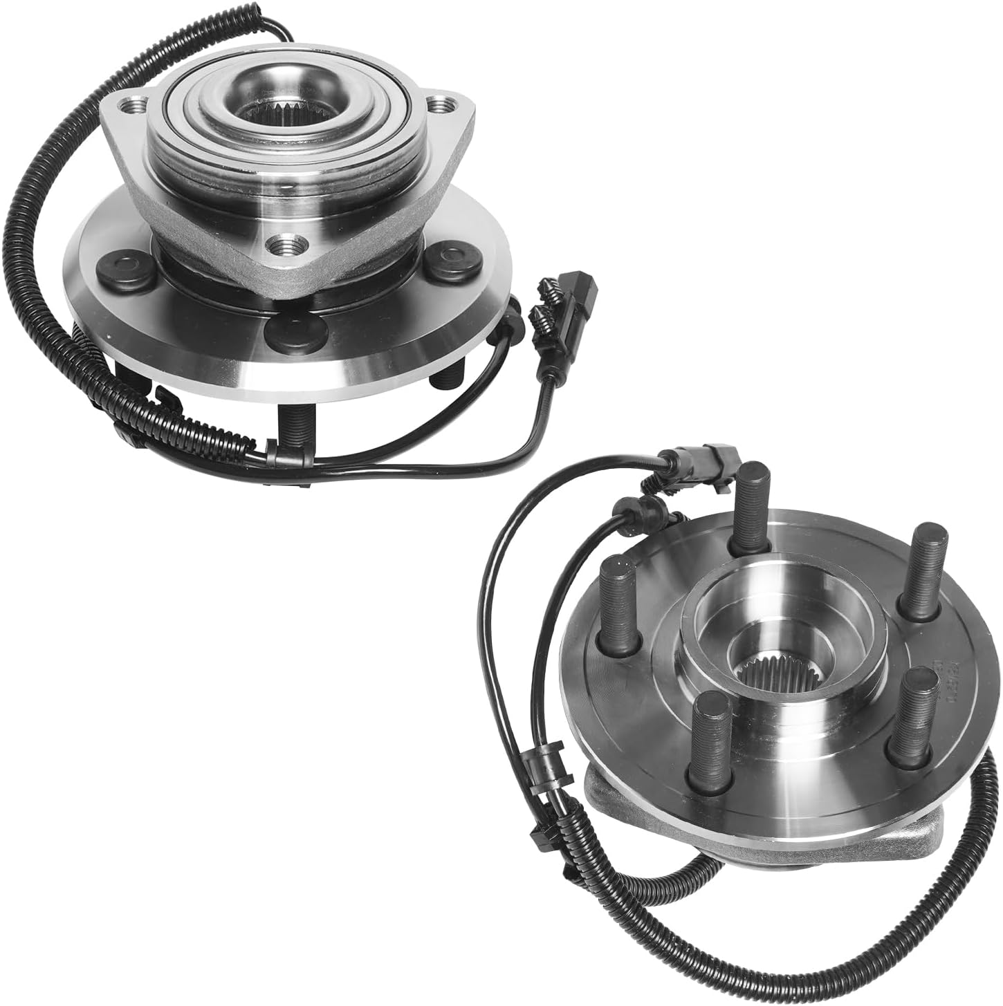 Detroit Axle Both (2) New Front Driver & Passenger Side Complete Wheel ...