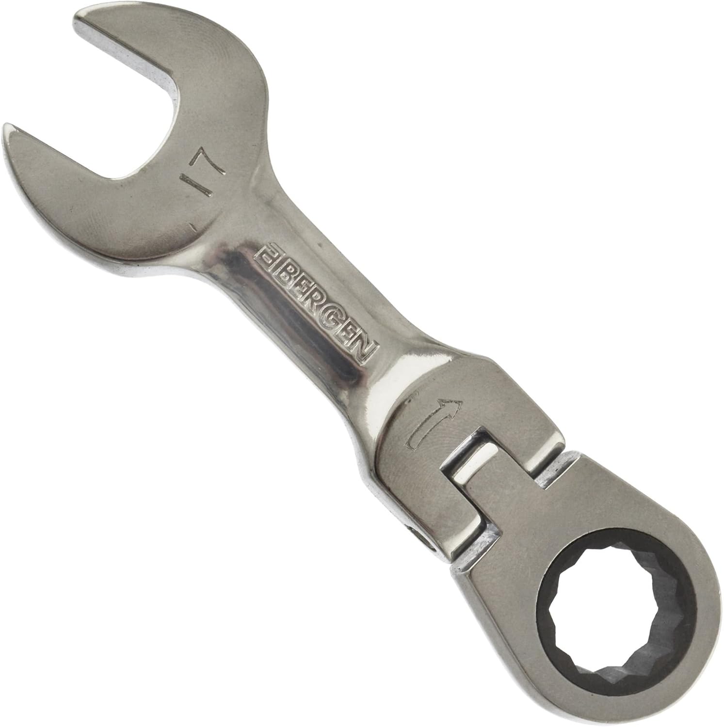 AB Tools 17mm Stubby Flexi Ratchet Combination Spanner Metric Wrench 72 ...