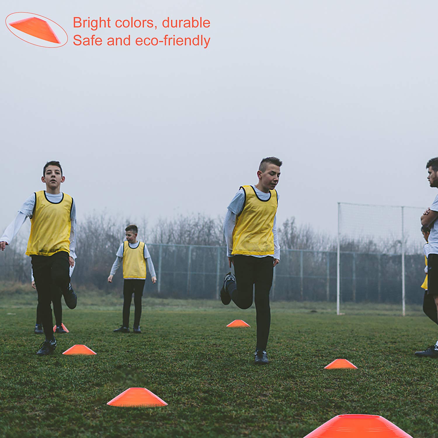 Coupelle Foot Kit Entraînement Football DBREAKS - Échelle De Rythme 6m ...