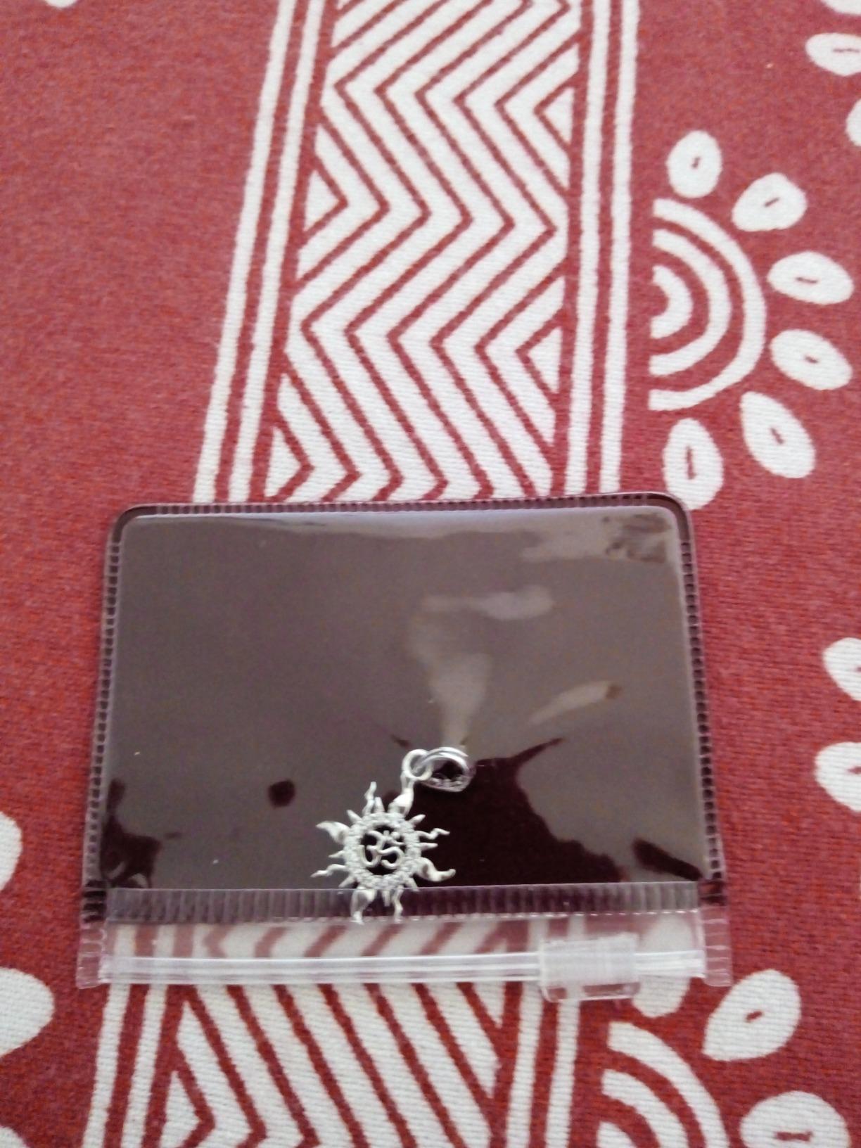 THE MARKETVILLA 925 Sterling Silver Om Surya Lord Sun Ohm Locket In Cz ...