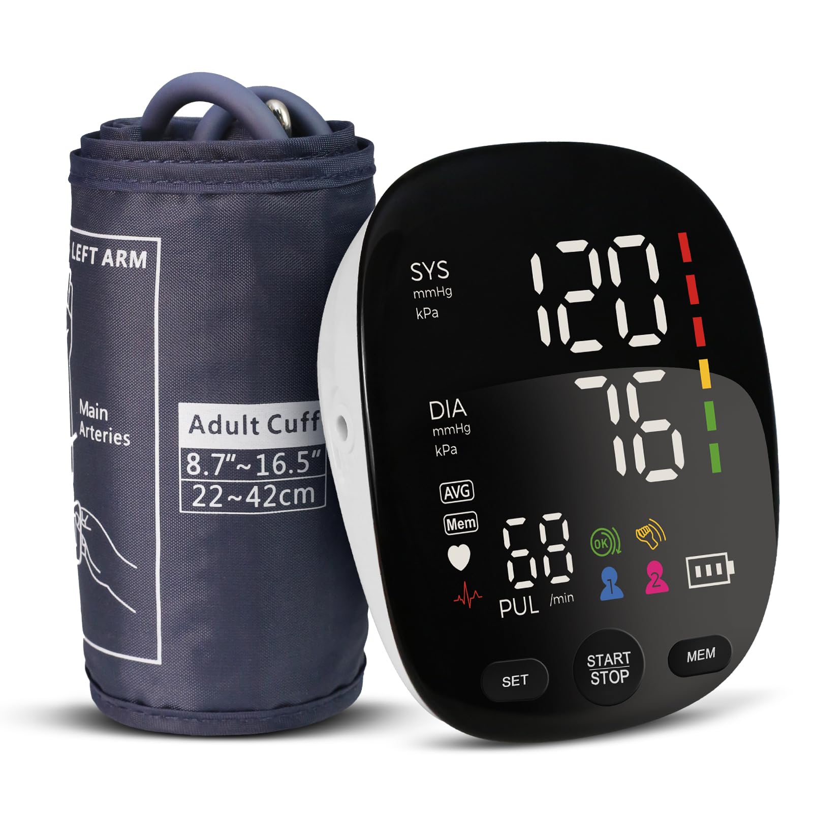 Amazon.com: Scian Blood Pressure Monitor, Upper Arm Blood Pressure ...