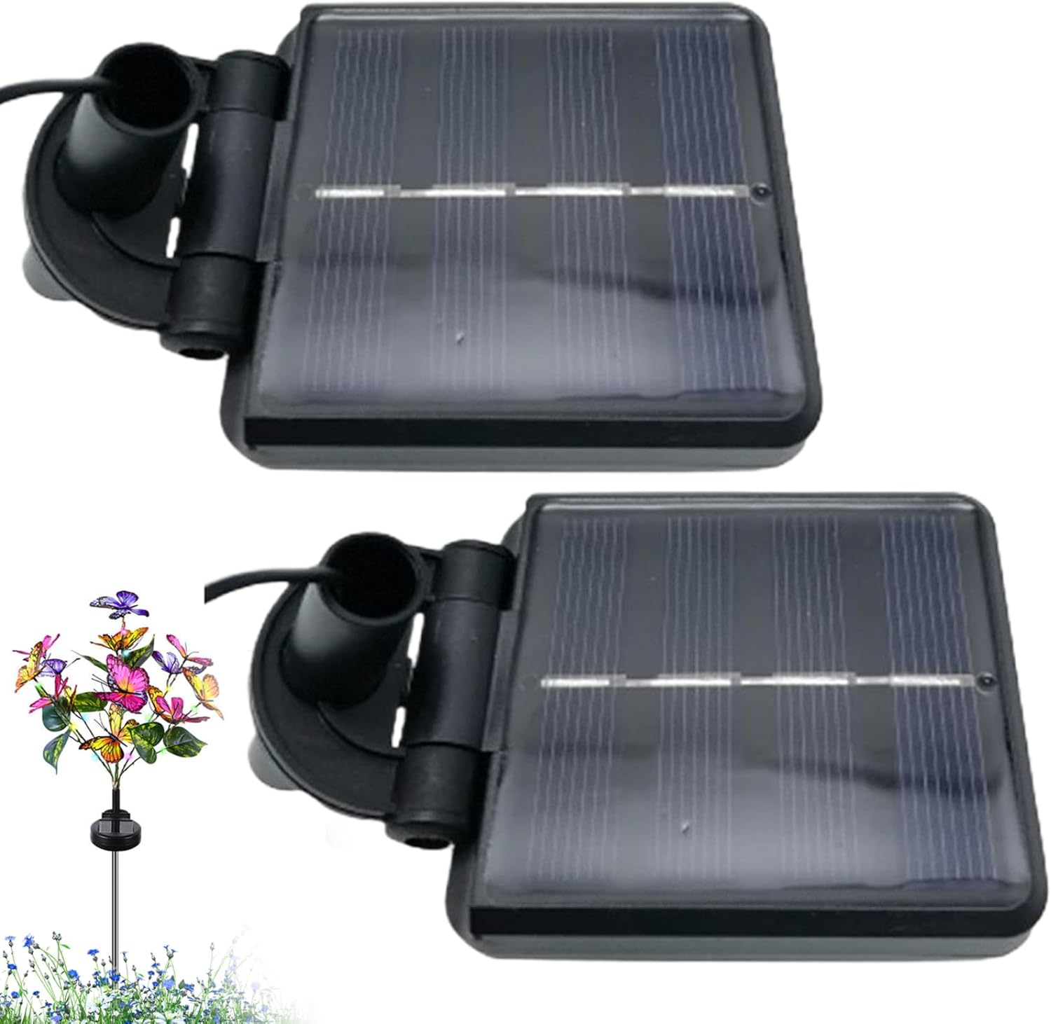 2pcs Replacement Solar Light Parts 2.5x3in Outdoor Solar Light ...