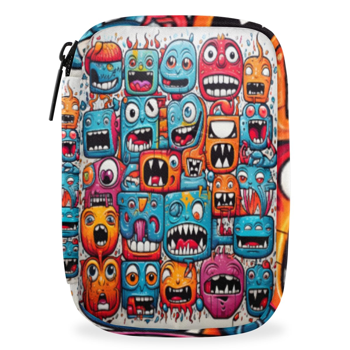 Amazon.com: Cute Monster Pill Box 7 Day Travel Pill Organizer for Child ...