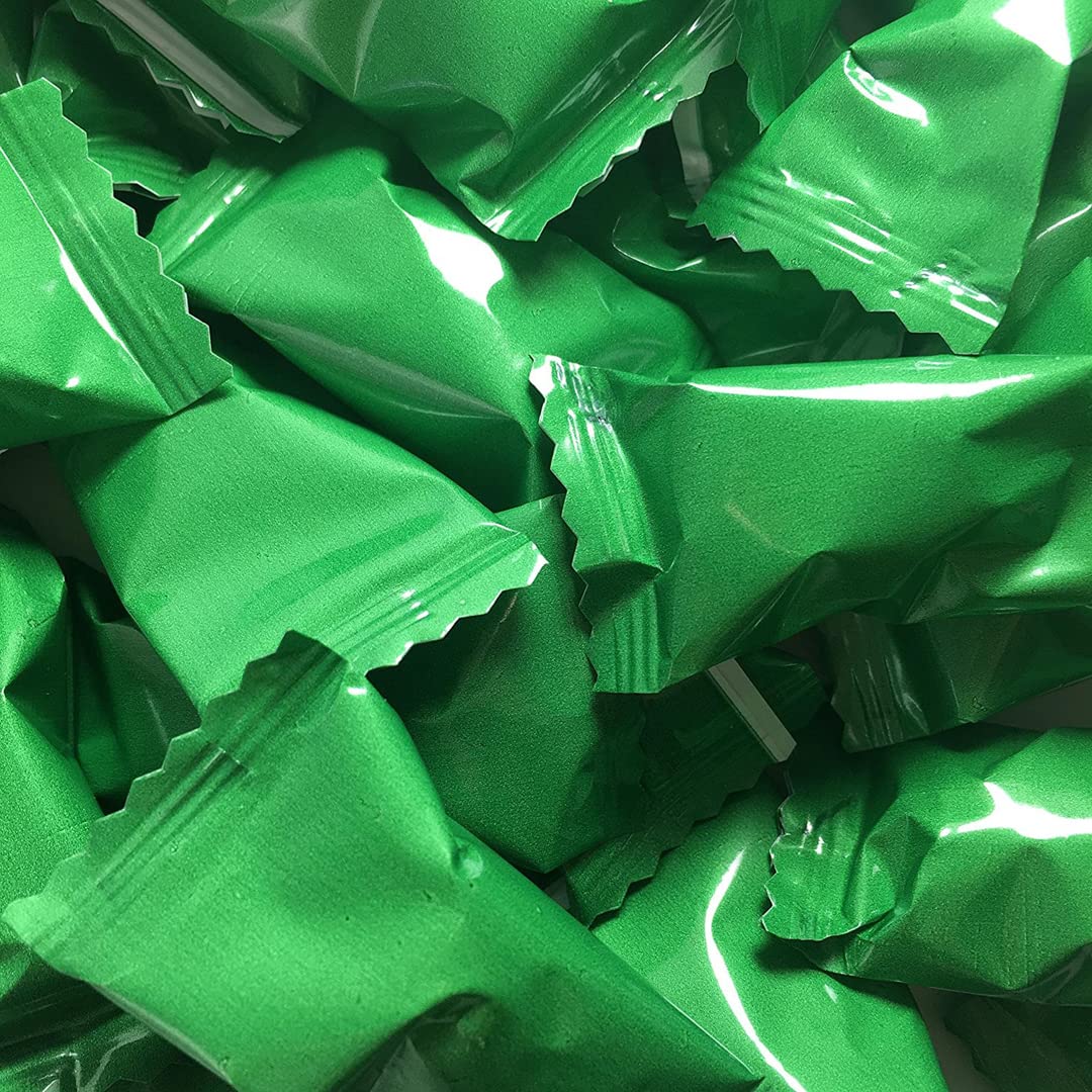 Amazon.com : Candy Envy - Green Wrapped Buttermints - 13 oz. Bag - 100 ...